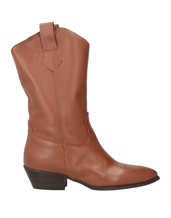 REBEL QUEEN BY LIU •JO Boot Tan Size Leather