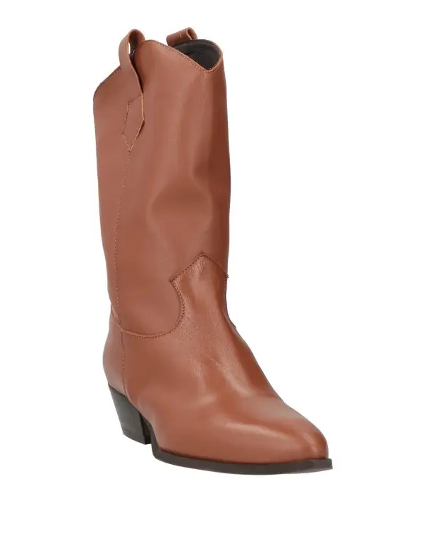 REBEL QUEEN BY LIU •JO Boot Tan Size Leather