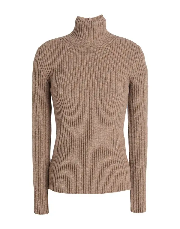 Max Mara Turtleneck Size Wool, Cashmere, Polyamide, Elastane - Grey
