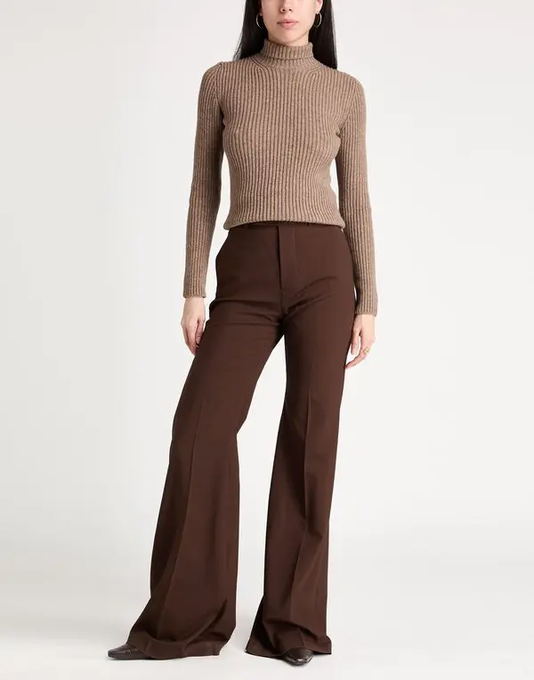 Max Mara Turtleneck Size Wool, Cashmere, Polyamide, Elastane - Grey