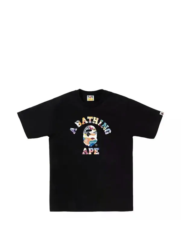A BATHING APE Art Camo College T-shirt