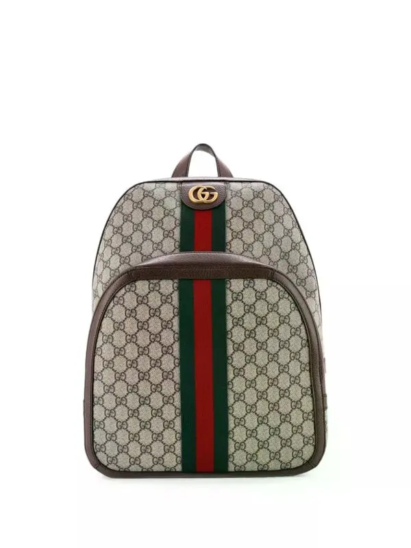 Gucci Ophidia Gg Coated Canvas Medium Backpack