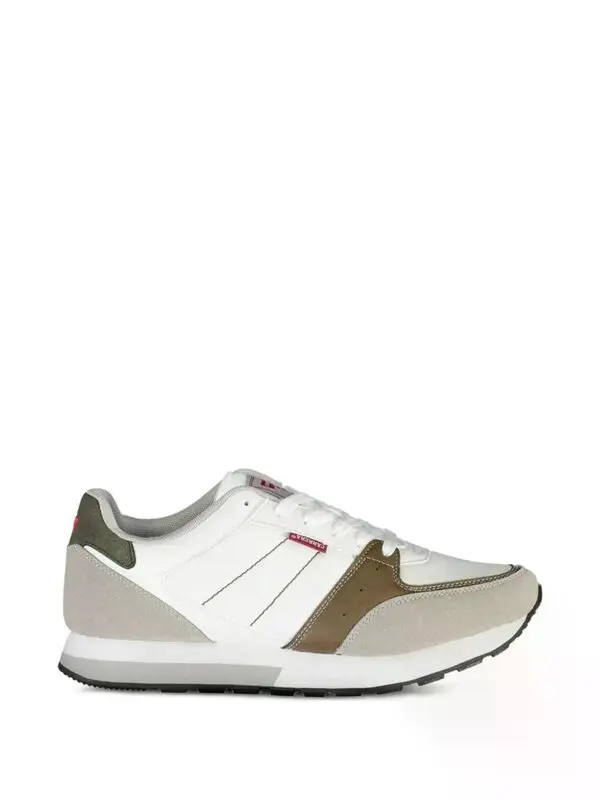Carrera Eyewear Panelled Lace-up Sneakers - White