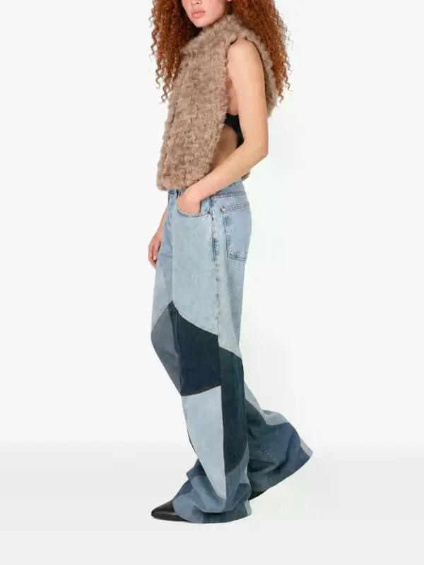 NICCOLO PASQUALETTI Pecora Astrakhan-effect Top