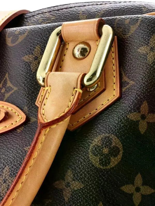 LOUIS VUITTON Manhattan Handbag Monogram Canvas Gm Satchel