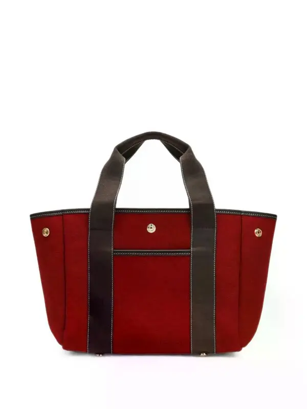 Rue De Verneuil Small Traversée Leather-trim Tote Bag