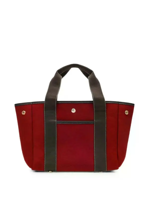 Rue De Verneuil Small Traversée Leather-trim Tote Bag