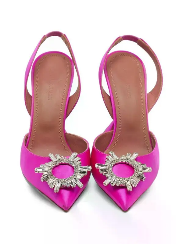 Amina Muaddi Begum Slingback Pumps