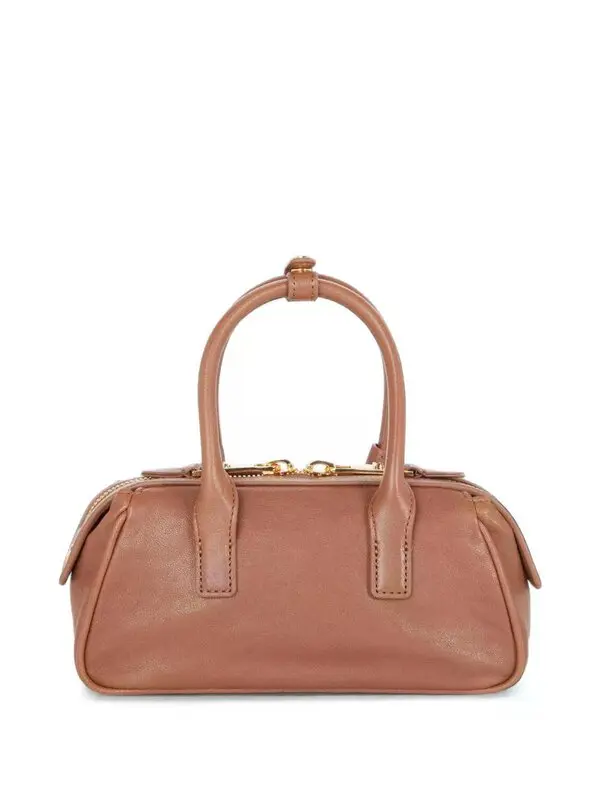 Elisabetta Franchi Small Boston Bag In Leather