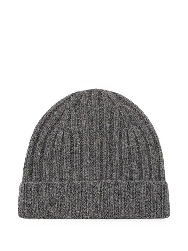 BEYOU Ribbed-knit Beanie Hat