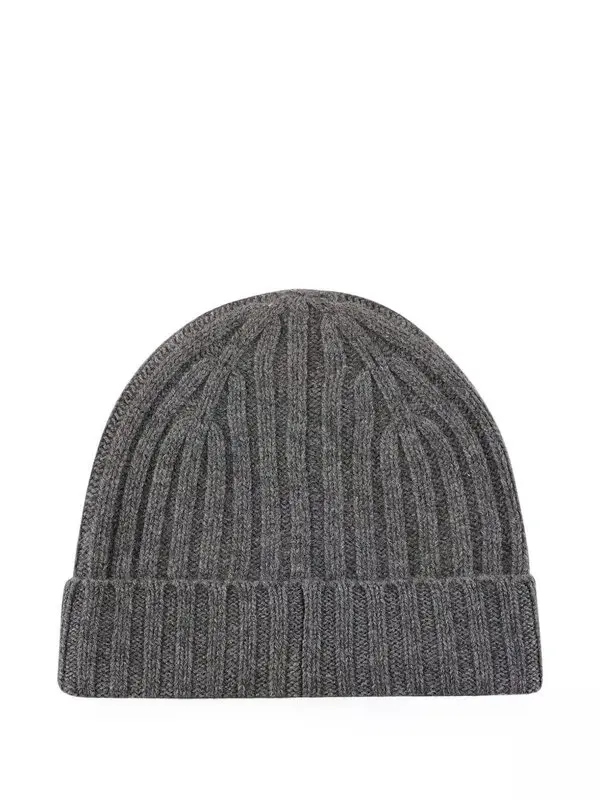 BEYOU Ribbed-knit Beanie Hat