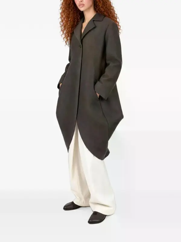 NICCOLO PASQUALETTI Tulipano Curved-hem Coat