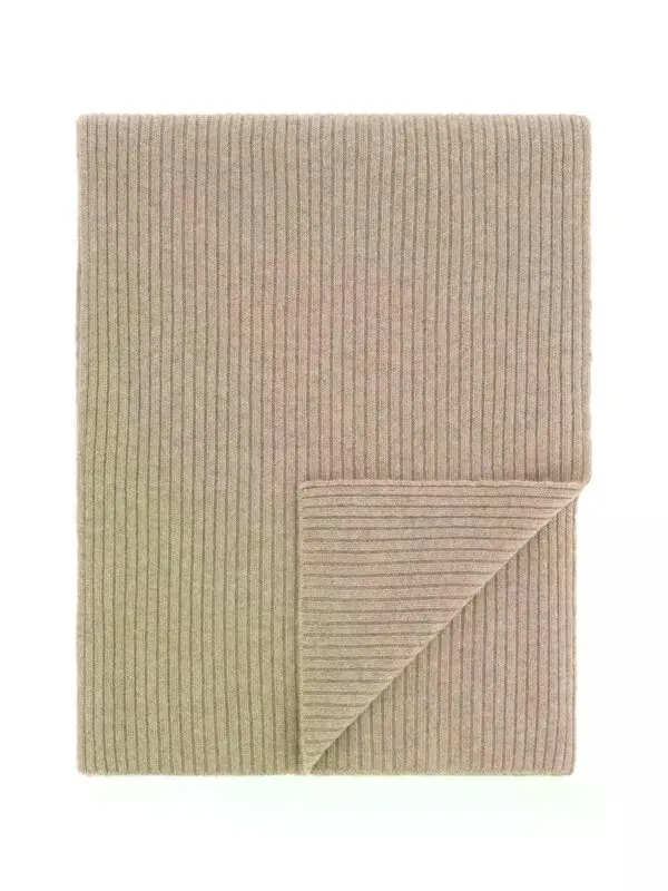 Boggi Milano Scarf Ribbed Cashmere