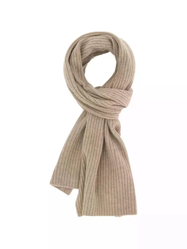 Boggi Milano Scarf Ribbed Cashmere