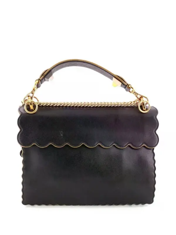 Fendi Kan I Bag Leather Medium Shoulder Bag