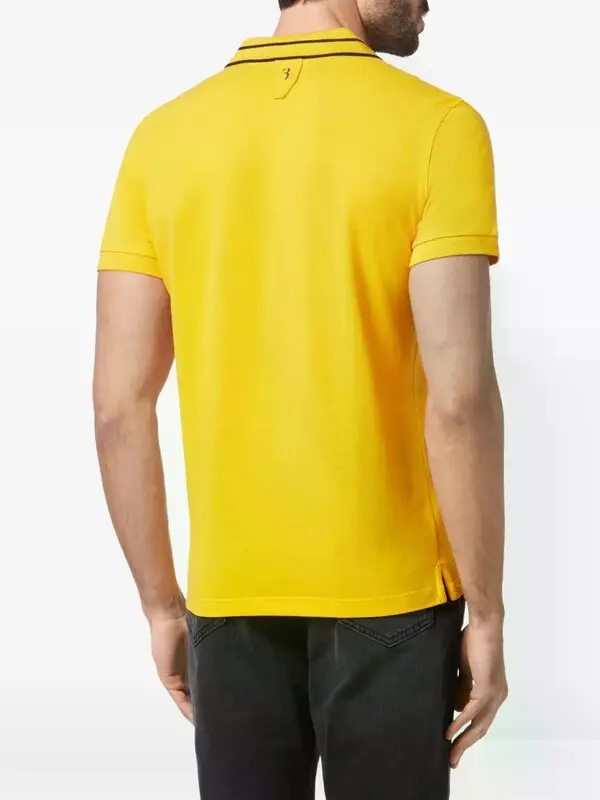 BILLIONAIRE Jamaal Logo-embroidered Polo Shirt