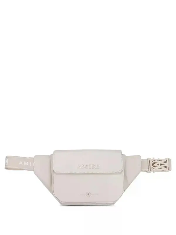Amiri Ma Leather Belt Bag - White