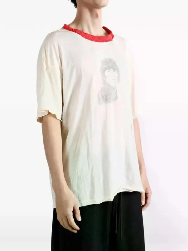 SAITOS Harrison Ghost Distressed T-shirt