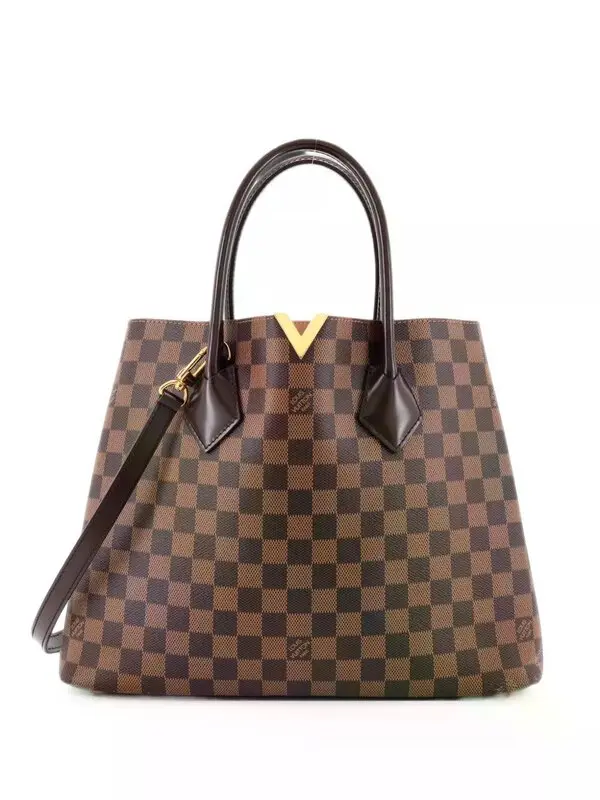 LOUIS VUITTON Kensington Handbag Damier Tote Bag