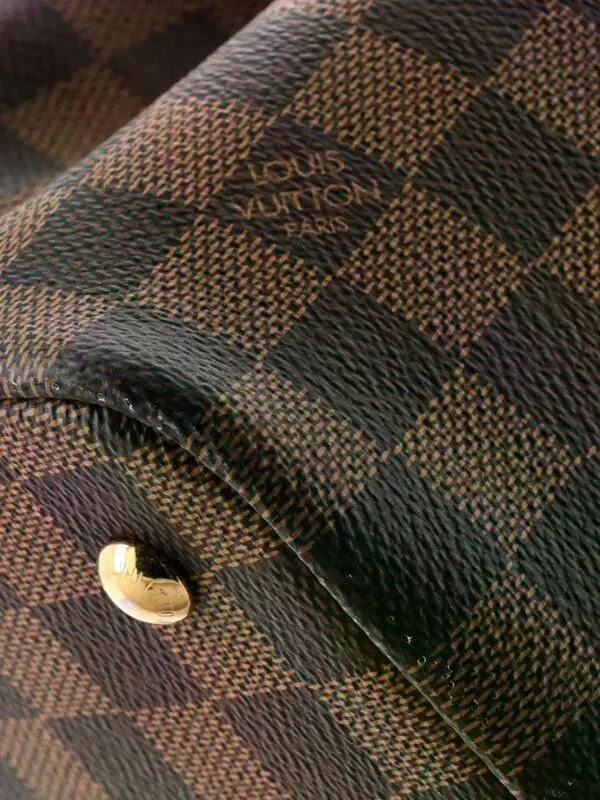 LOUIS VUITTON Kensington Handbag Damier Tote Bag