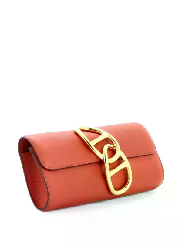 Hermès Egee Evercolor Clutch Bag - Brown