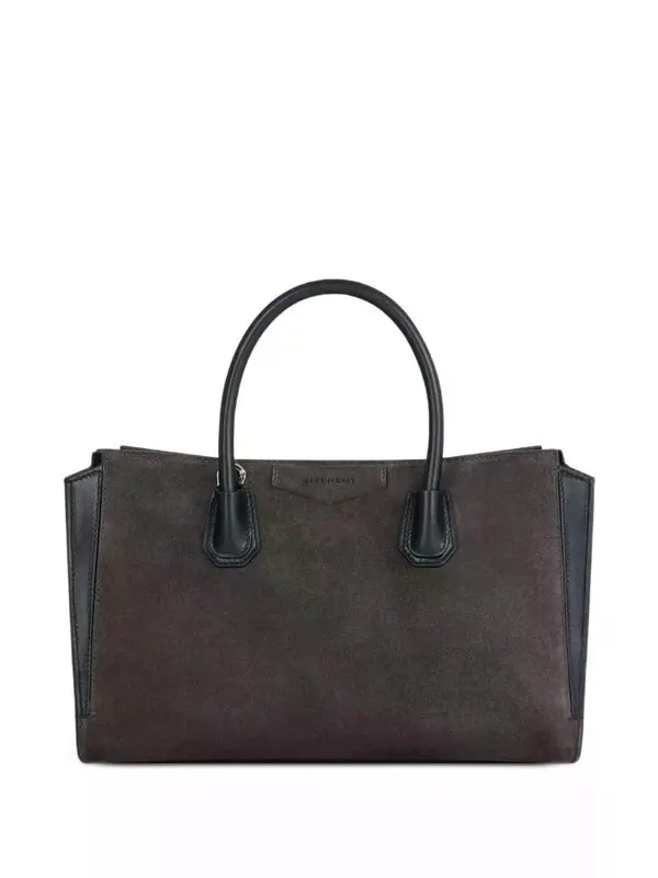 Givenchy Small Antigona Catchall Bag In Suede Leather