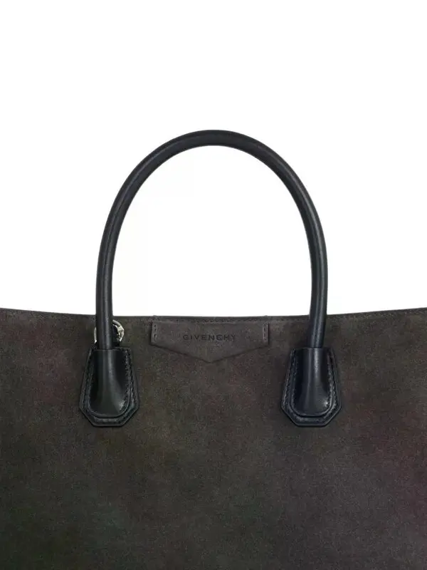 Givenchy Small Antigona Catchall Bag In Suede Leather