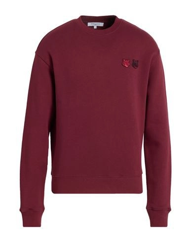 Maison Kitsuné Sweatshirt Burgundy Size Cotton - Red