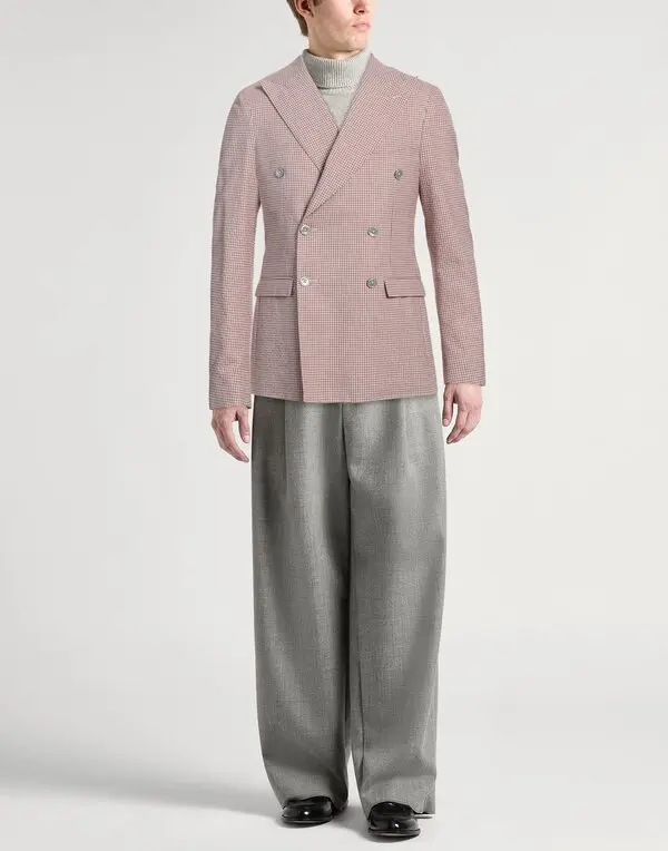 CC COLLECTION CORNELIANI Blazer Antique Rose Size Virgin Wool, Cotton