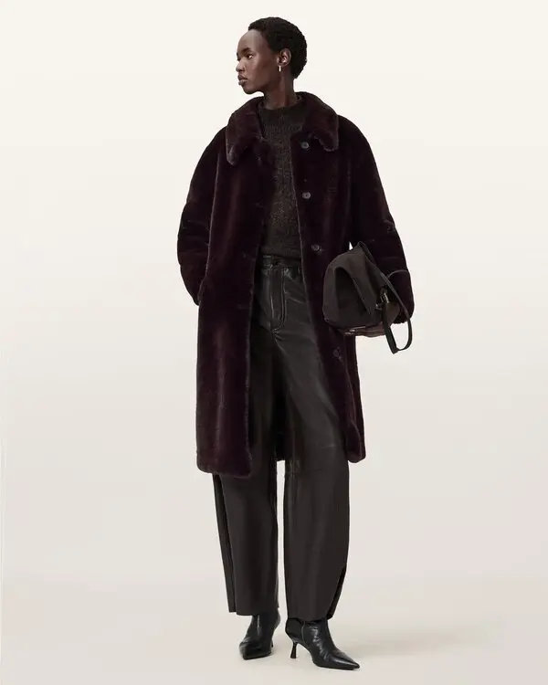 ALLSAINTS Sora Faux Fur Coat
