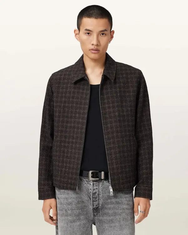 ALLSAINTS City Hall Check Jacket