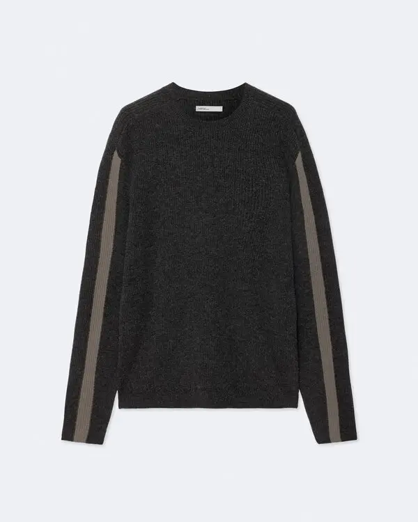 ALLSAINTS Hawke Wool Crew-neck Sweater - Grey