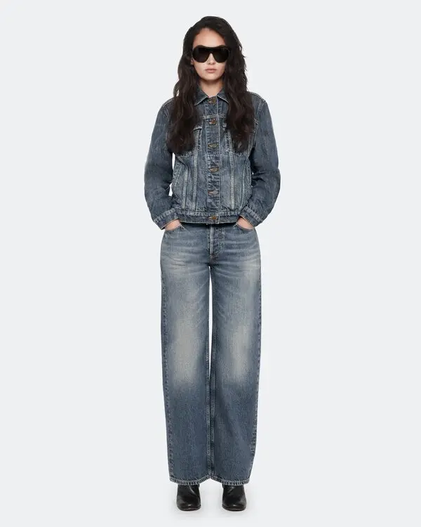ALLSAINTS Cohen Mid-rise Straight-leg Jeans