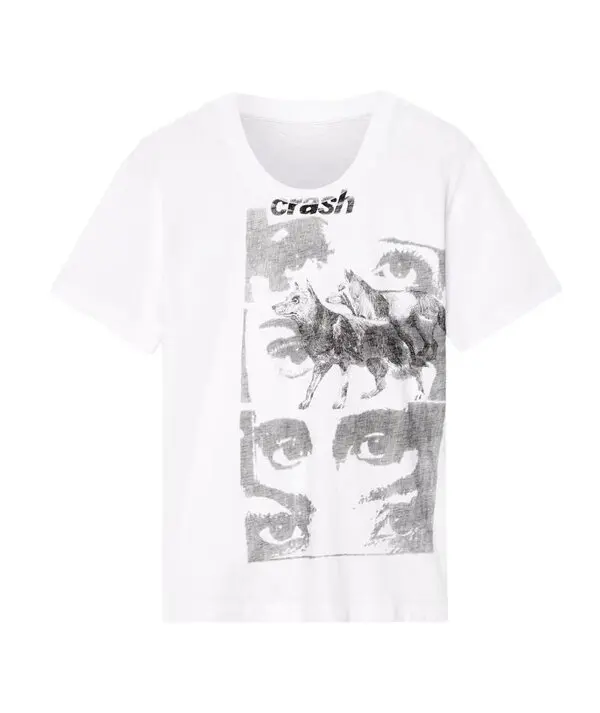 ALLSAINTS Hela Crash Regular-fit T-shirt - White