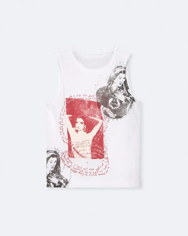 ALLSAINTS Jenny Dreams Slim-fit Tank Top - White