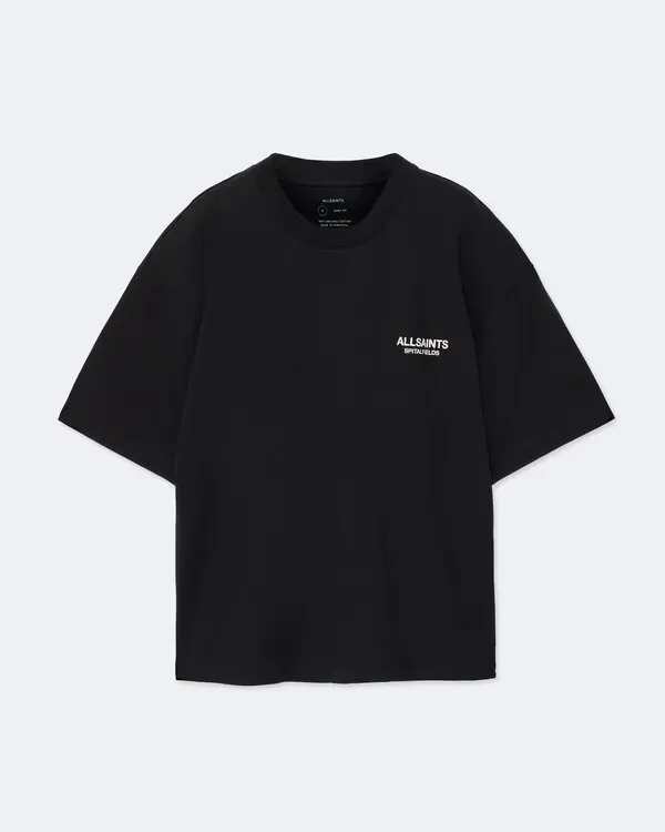 ALLSAINTS Shadow Relaxed Graphic T-shirt - Black