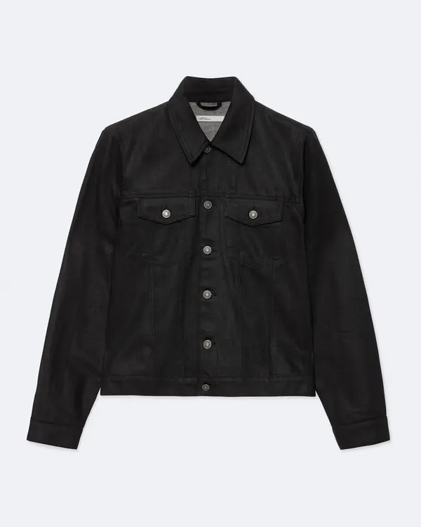 ALLSAINTS Fitted Denim Trucker Jacket