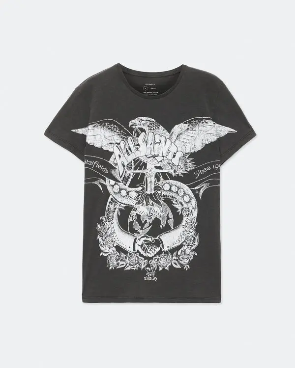 ALLSAINTS Emblems Slim-fit Graphic T-shirt