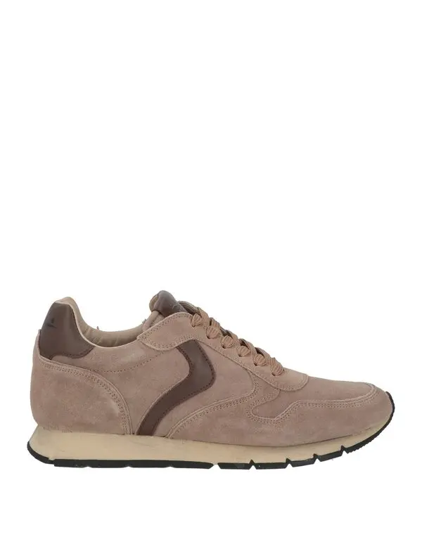 VOILE BLANCHE Sneakers Light Brown Size Leather