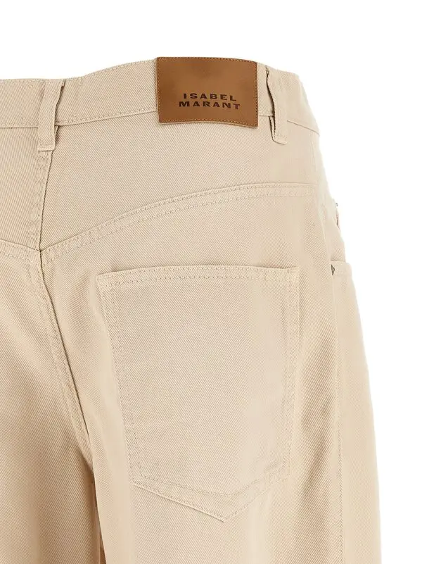 Isabel Marant Étoile Rodayna' Jeans - Cream