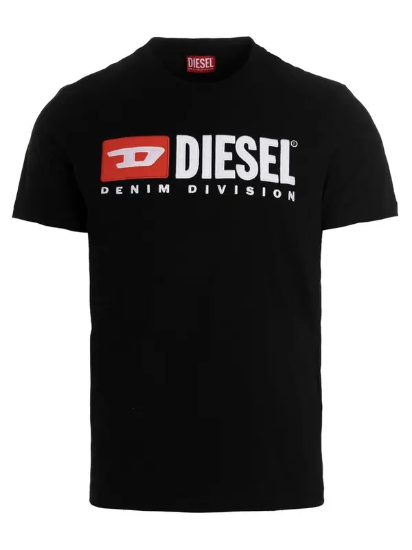DIESEL® T-boxt-div' T-shirt - Black