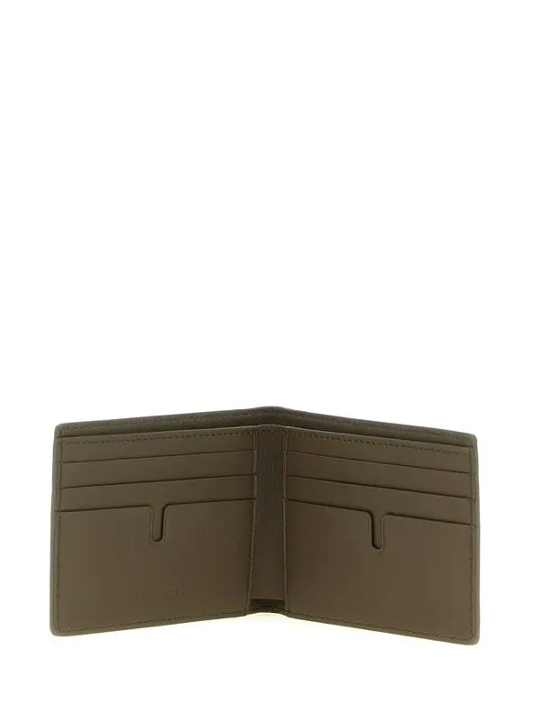 Burberry Check Wallet - Cream