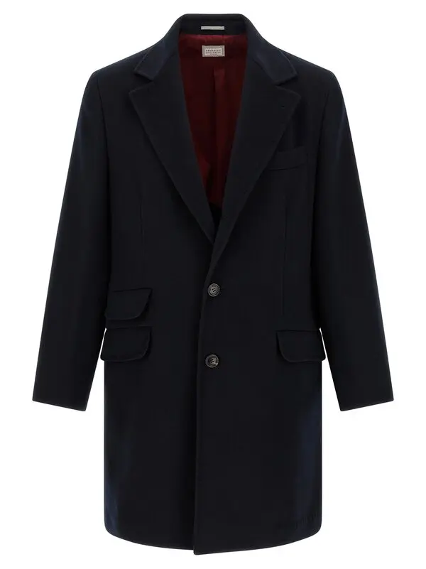 Brunello Cucinelli Wool Beaver Coat