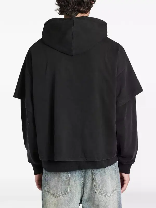 FOUND Layered-effect Hoodie