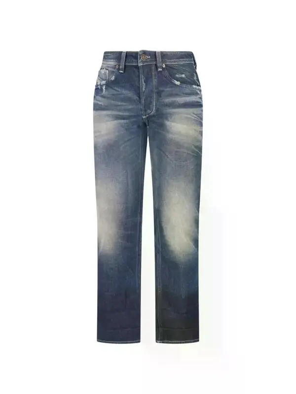DIESEL® Distressed Faded Jeans