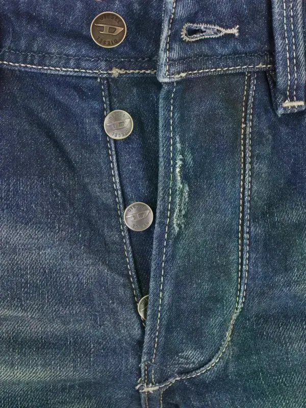 DIESEL® Distressed Faded Jeans