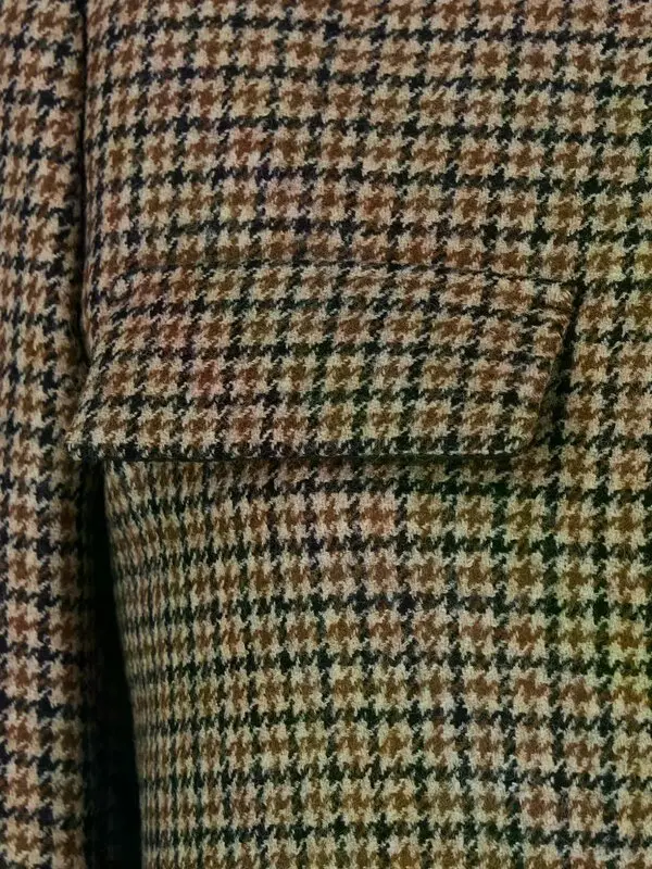 P.a.r.o.s.h Houndstooth-pattern Wool Jacket