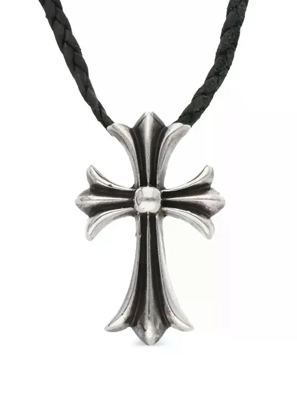 Chrome Hearts Ch Cross Necklace - Silver