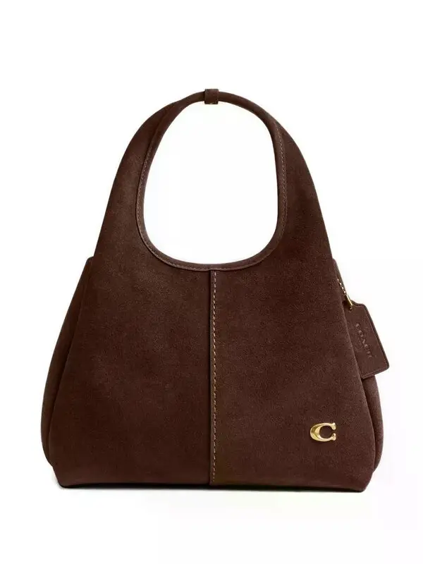 COACH 23 Lana Suede Shoulder Bag