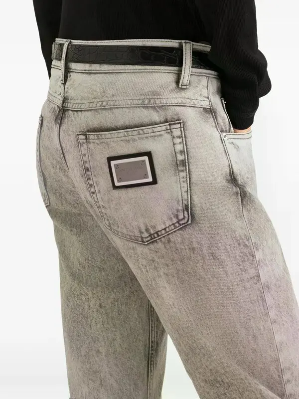 Dolce & Gabbana Logo-plaque Jeans